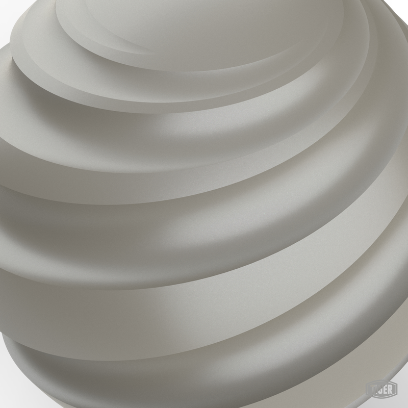 68/90007 - env. RAL 9007 Aluminium gris