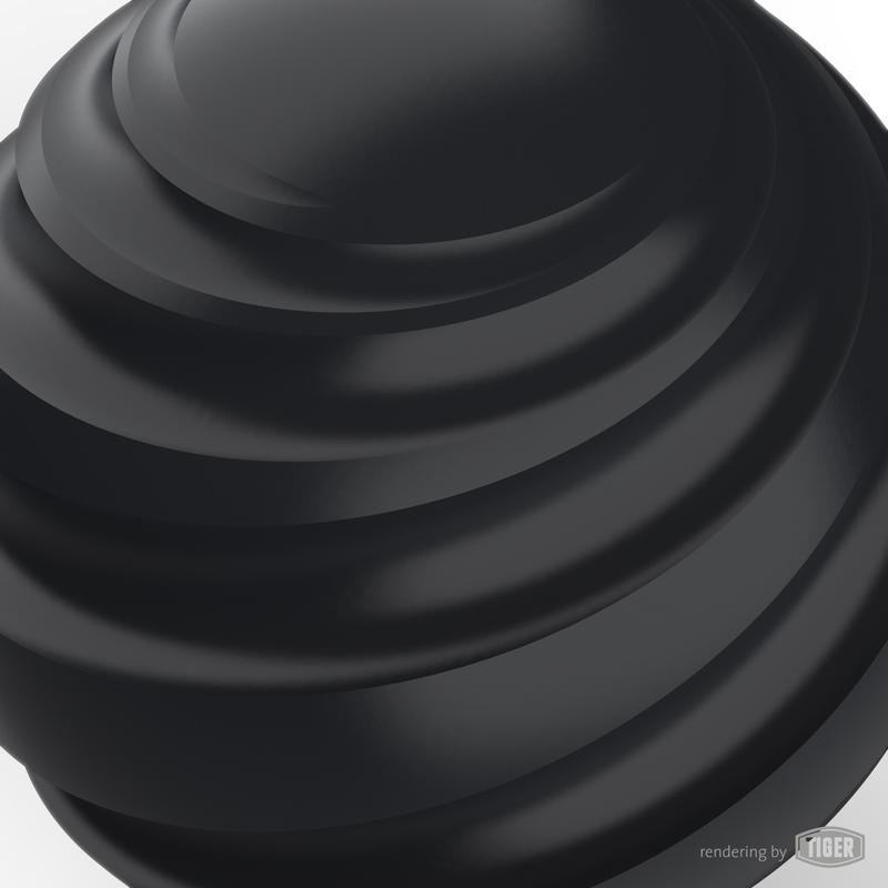 138/80030 - Burnt Rubber Black